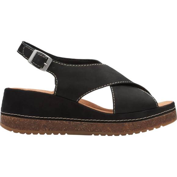 Clarks | Shoes | New Clarks Womens Kassandra Step Wedge Sandals In ...